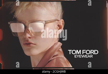 2020s UK Tom Ford Magazine Advert Stock Photo - Alamy