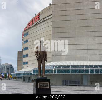 Ted Rogers Sculpture Statue Art, Toronto, Canada Stock Photo - Alamy