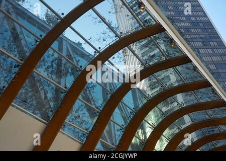 TELUS Garden office tower showing rooftop solar panels in downtown ...