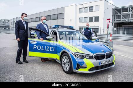 Polizei BMW 5 series Stock Photo - Alamy