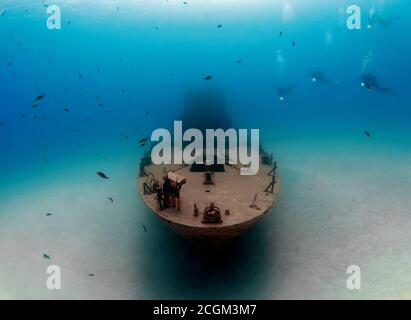 The wreck of the P31 Patrol Boat in Comino, Malta Stock Photo - Alamy