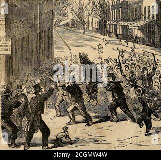 Tarring and feathering of Ambrose L. Kimball, editor of the Essex ...