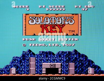 Solomon's Key 2 - Nintendo Entertainment System - NES Videogame ...
