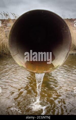 Large water pipe from the dam wall to the power plant which below the ...