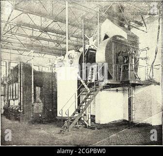 . Electric railway journal . HOLYOKE POWER PLANT—COAL POCKETS, TRACK ...