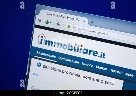 Ryazan, Russia - August 26, 2018: Homepage of Xhamster Premium website ...