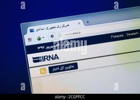 Ryazan, Russia - August 26, 2018: Homepage of Jav101 website on the ...