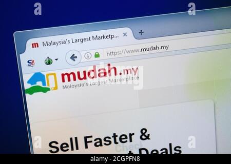 Ryazan, Russia - August 26, 2018: Homepage of Xhamster Premium website ...