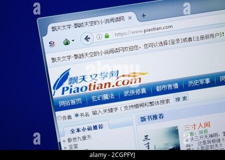 Ryazan, Russia - August 26, 2018: Homepage of Xhamster Premium website ...