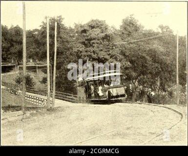 Edison's Electric Rail Stock Photo - Alamy