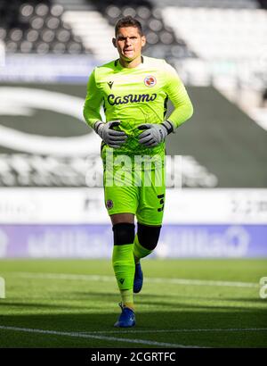 Reading goalkeeper Rafael Cabral during the Sky Bet Championship match ...