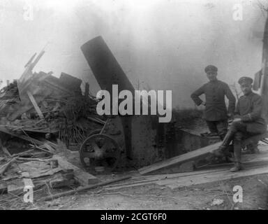 1. Weltkrieg Deutsches Heer Artillerie Mörser 99 21 cm /210 mm - 1st ...