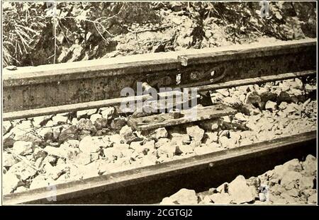 Expansion joint in railway line Stock Photo - Alamy