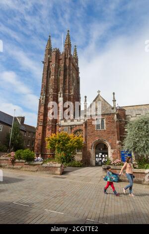 St Mary's church Totnes devon uk Stock Photo - Alamy