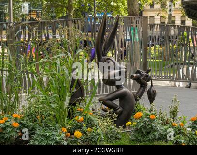 Bugs Bunny sculpture in Leicester Square, one of the Scenes in the ...