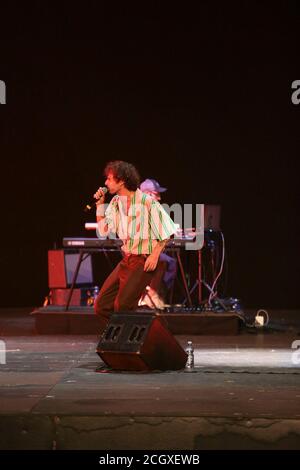 Roma, Italy. 12th Sep, 2020. Ghemon in concert at the Cavea of the ...