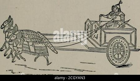 Sumerian Chariot With Flank Wheels