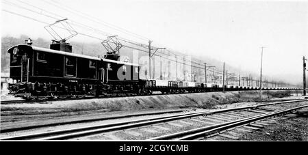 First electric locomotive, built in 1879 by Werner von Siemens Stock ...