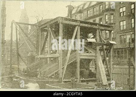 Elevated Subway Railway Track around Broadway Junction in Brooklyn, New ...