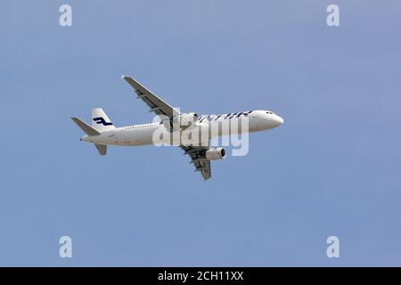 Finnair (is the flag carrier and largest airline of Finland), Airbus ...
