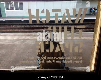 Peckham Rye Station, London, UK. 17th May, 2023. New York-based artist ...