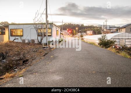 Empty small greenhouse in the countryside Stock Photo - Alamy