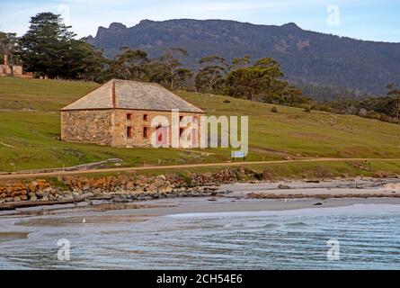 The Commissariat Store in Darlington on Maria Island Stock Photo - Alamy