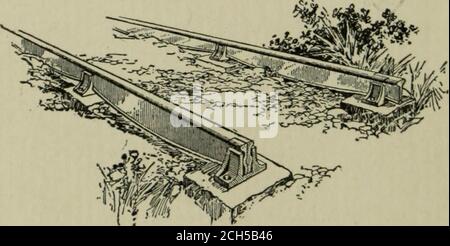 . Elements of railroad track and construction . .—Stringers are the ...
