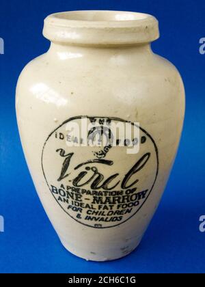 Vintage Jar of Virol Bone Marrow Preparation for Children and Invalids ...