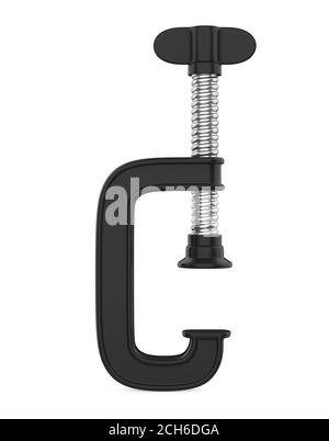 Clamp Compression Tool Isolated Stock Photo - Alamy