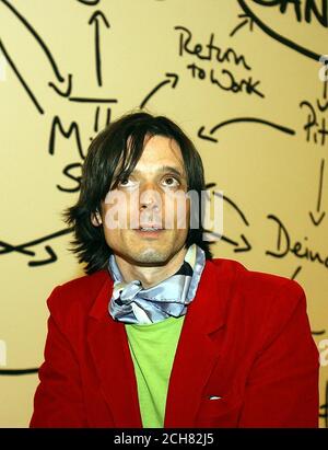 Jeremy Deller, the winner of this years Turner Prize, in front of his ...