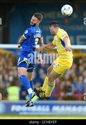 AFC Wimbledon's Callum Kennedy with the Sky Bet League Two Play Off ...