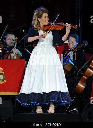Lettice Rowbotham performs during the televised celebration of the ...
