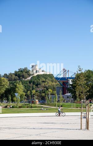 The Leiria Stadium, venue for Euro 2004 Championships, Portugal Stock ...