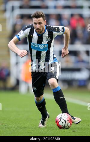 Newcastle United's Paul Dummett during the Barclays Premier League ...