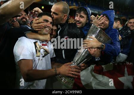 Jose Antonio Reyes during the Europa League Group G game between HNK ...