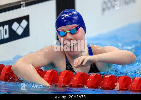 Great Britain's Laura Stephens after her heat in the Women's 100m ...
