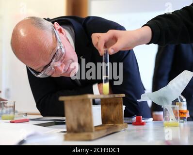 Deputy First Minister and new Education Secretary John Swinney during a ...