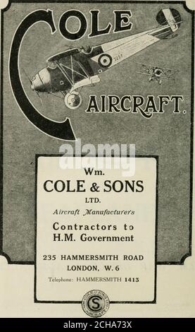 The Blackburn Aeroplane and Motor Co Ltd. Brigadier General Francis ...