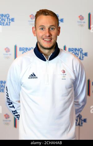 David Ames during a Team GB kitting out session for the Paris Olympics ...