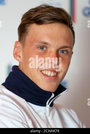Joseph Clarke during a Team GB kitting out session for the Paris ...