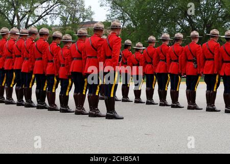 Royal Canadian Mounted Police Depot Drill hall, RCMP training academy ...