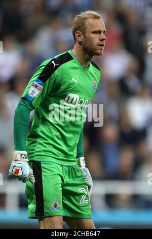 Newcastle United goalkeeper Matz Sels Stock Photo - Alamy