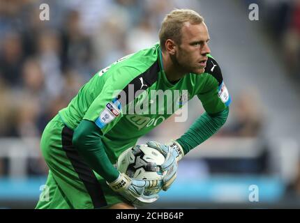 Newcastle United goalkeeper Matz Sels Stock Photo - Alamy