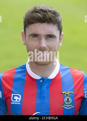 Inverness Caledonian Thistle's Greg Tansey (right) celebrates scoring ...