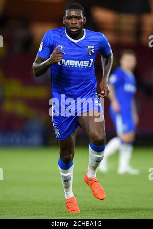 Gillingham's Jay Emmanuel-Thomas Stock Photo - Alamy