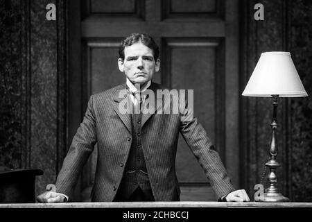 Actor David Schofield as Sir Ernest Shackleton, the Antarctic explorer ...