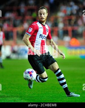 Exeter City's Ryan Harley Stock Photo - Alamy