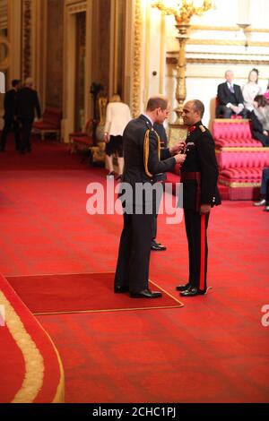 Colonel Nathan Sempala-Ntege, Royal Artillery is made a CBE (Commander ...