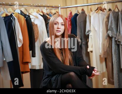 EDITORIAL USE ONLY Stylist, Aimee Croysdill reveals a collection of ...